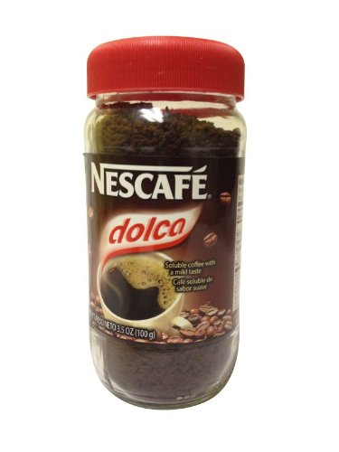 Amazon.com : Nescafe Dolca 3.5 oz : Instant Coffee : Grocery & Gourmet Food