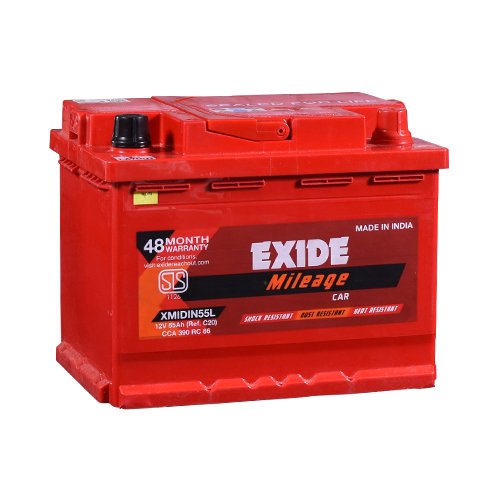 Exide BATTERYS M Din 60 (Red) : Amazon.in: Car & Motorbike