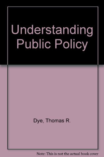 Buy Understanding Public Policy Book Online at Low Prices in India ...