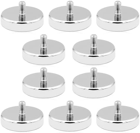 mizikuu Neodym Magnete mit M5 Gewinde, 10 Stück Neodym-Magnet M5 ...