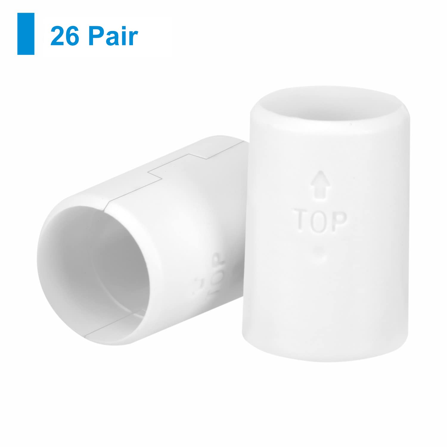 Snapklik.com : Jamiikury 52pcs White Wire Shelf Clips Shelf Lock Clips ...