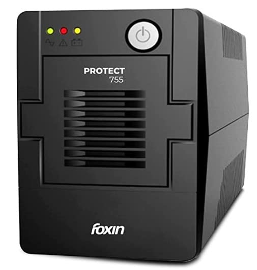 755 Protect 650VA/360Watt UPS with AVR Technology, Compatible with CCTV ...