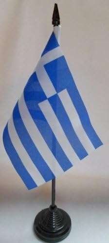 Amazon.com: Greece Greek Table Flag : Office Products