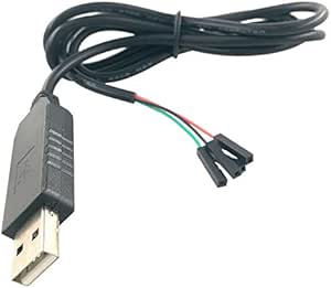 SagaSave 1PCS USB to TTL Serial 5V 3.3V Adapter Cable TX RX VCC GND ...