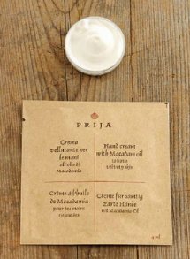 Amazon.com : Prija Hand Cream With Macadamia Oil (0.14 Fluid Ounce ...