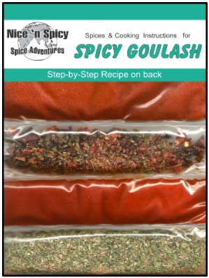 Amazon.com: Nice'n Spicy Spicy Goulash Sachet | 2 Pack = 2 Family Meals ...