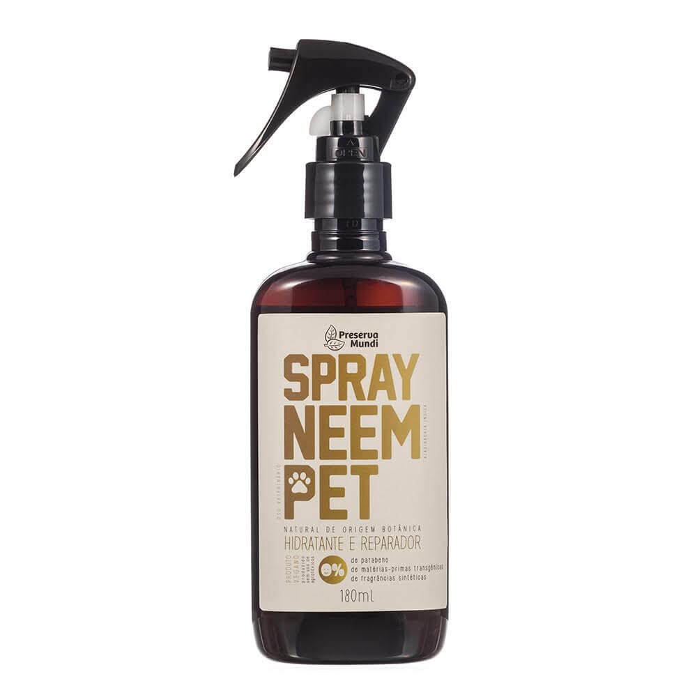 Spray Neem Pet 180 ml : Amazon.com.br: Pet Shop