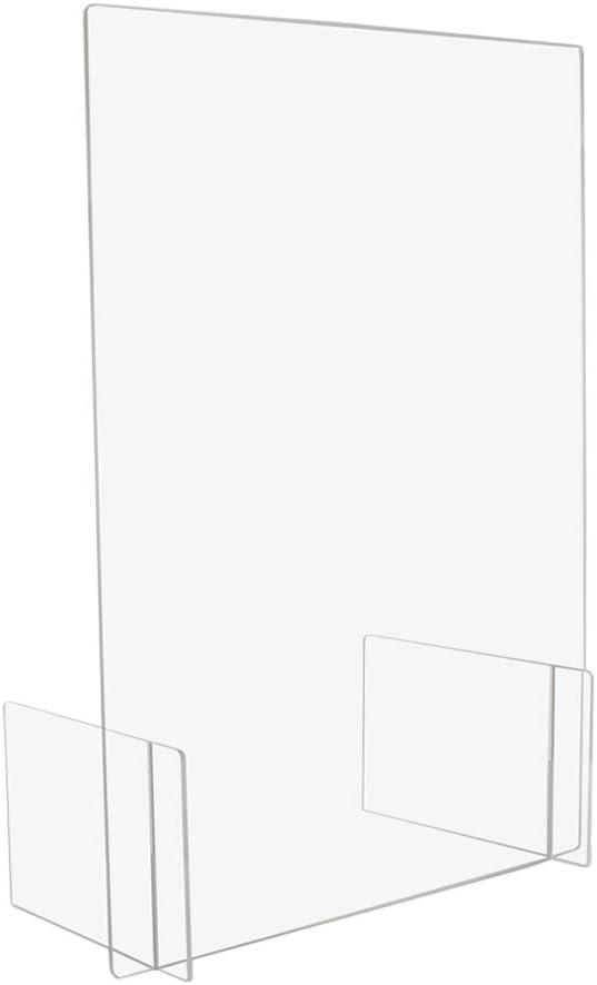 Clear Protective Acrylic Shield For Counters, Splash Guard and Splash ...