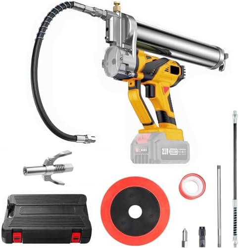 Amazon.com: DIYAREA Electric Grease Gun, 12,000 PSI High Pressure ...