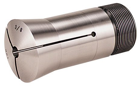 Lyndex 160-024 16C Round Collet, 3/8" Opening Size, 4.31" Length, 2.26 ...