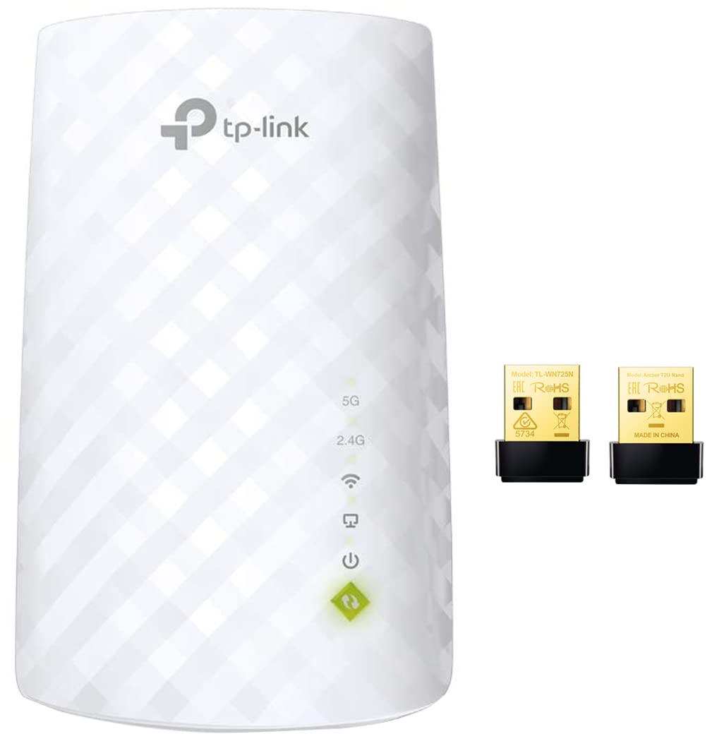 TP-Link AC750 WiFi Range Extender | Up to 750Mbps | Dual Band WiFi ...