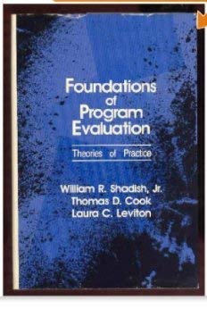 Amazon.com: Foundations of Program Evaluation: Theories of Practice ...