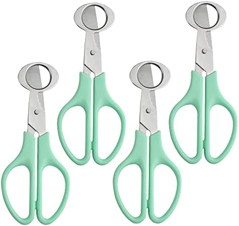 Amazon.com: XINMEIWEN 4Pack Stainless Steel Quail Egg Cutter Scissors ...