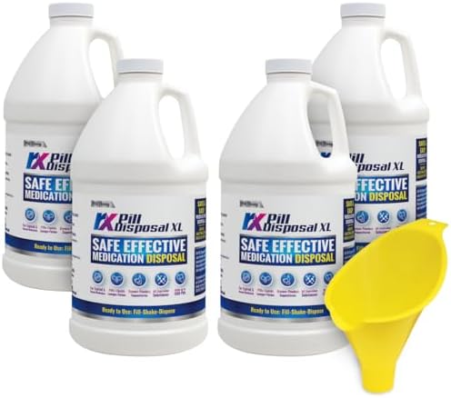 Amazon.com: RX Pill Disposal XL, Safe Effective Solution, Destroy and ...