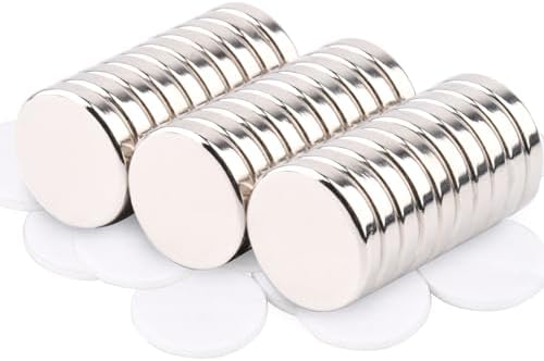 Amazon.de: MIN CI 30 Stück Magnete Selbstklebend Stark, 15x3mm Neodym ...