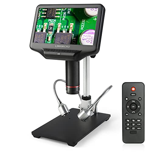 Snapklik.com : HDMI Digital Microscope LINKMICRO LM407 7 LCD Digital ...