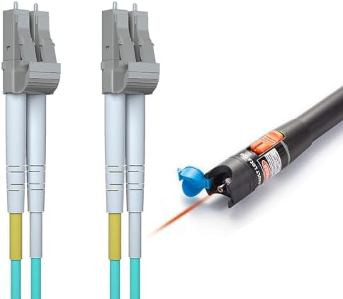 Amazon.com: 10Gtek 1 Pack of 3M OM3 LC to LC Fiber Patch Cable and 1 ...