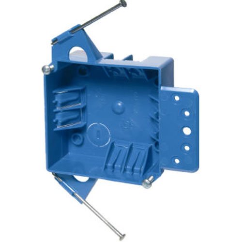 CARLON B418AR-UPC 669010 4 Square New Work Nonmetallic Boxes, 18 cu. in ...