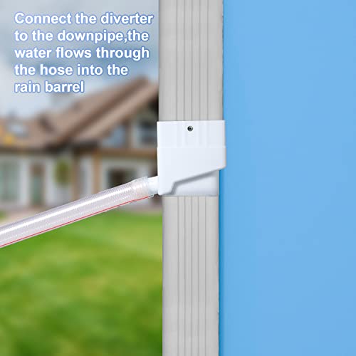 Rainwater Collection System, Downspout Rainwater Collection Diverter ...