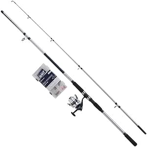 Shakespeare SALT Pier Pounder Combo Set, Fishing Rod and Reel Combo ...
