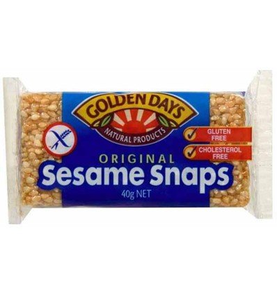 Amazon.com : Golden Days Sesame Snaps 40g x 24 : Health & Household