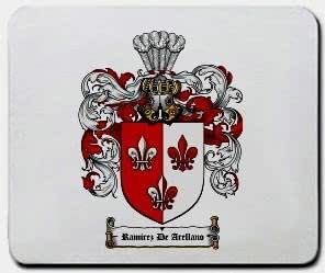 Amazon.com: Ramirez-de-arellano Family Shield / Coat of Arms Mouse Pad ...
