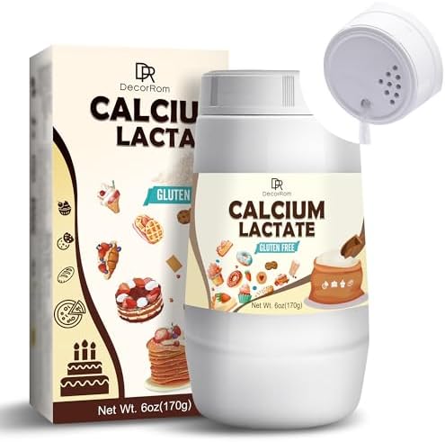Amazon.com: Calcium Lactate Powder 6oz - Pure Food-Grade Calcium ...