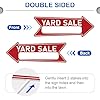 Amazon.com : 6 Pack Yard Sale Arrow Signs with Stake Double Sided, 17 x ...