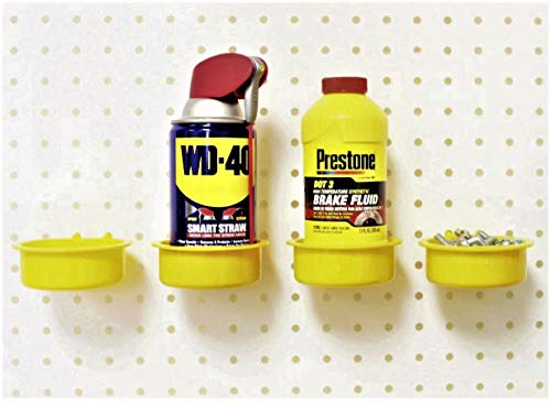 Snapklik.com : Plastic Pegboard Cup - Kit PB-5 - Pegboard Accessories For Craft Storage - Wall ...