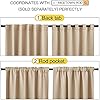 Amazon.com: NICETOWN Window Treatment Elegant Curtains - (Biscotti ...