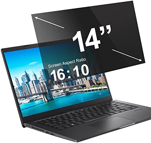 Amazon.com: YMYWorld 14 Inch Laptop Privacy Screen Filter for 16:10 ...