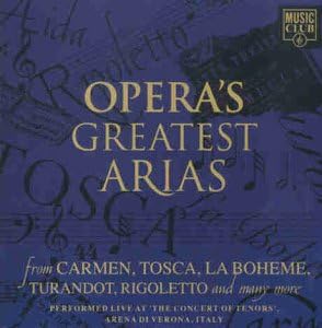 Operas Greatest Arias: Various: Amazon.ca: Music