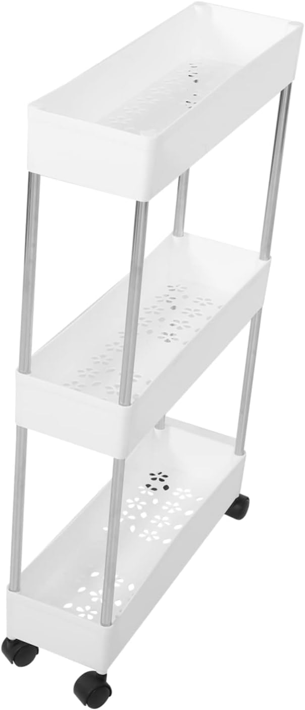 Amazon.com: CHILDWEET 1pc Floor Trolley Home Movable Trolley Stand ...