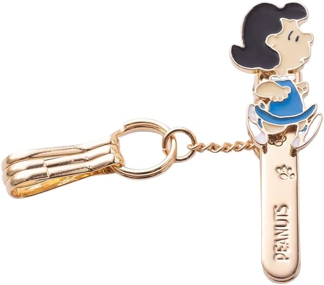 Amazon.co.jp: [3 carat] PEANUTS バッグキークリップ mini かけあしルーシー キーホルダー バッグチャーム スヌーピー グッズ 雑貨 人気 : ファッション