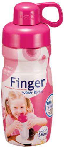 Lock&Lock Aqua Finger Water Bottle, 350ml, Pink : Amazon.in: Home & Kitchen