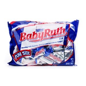 Amazon.com: Nestle Baby Ruth, Fun Size Bigger Bag, 24 Ounce Bag ...