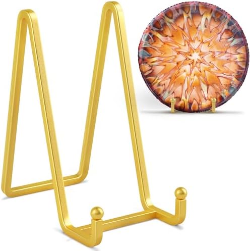 Amazon.com: TR-LIFE 8 Inch Large Plate Stands for Display - Metal Plate ...
