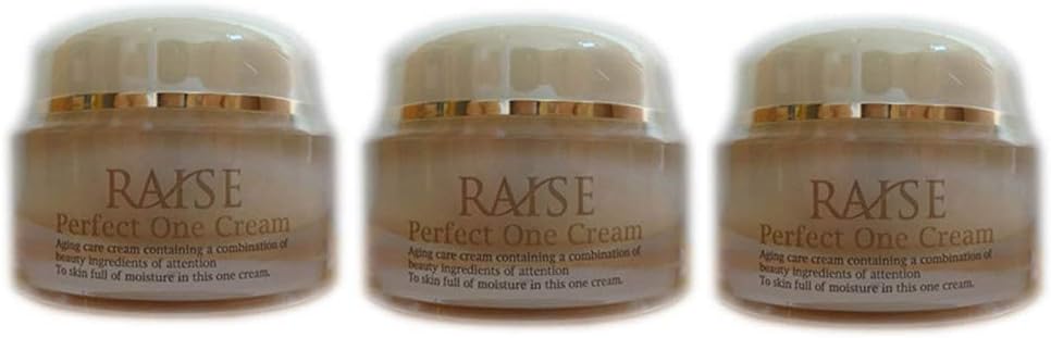 Amazon.co.jp: RAISE Perfect One Cream, 1.8 oz (50 g) x 3 Pieces, Salon ...