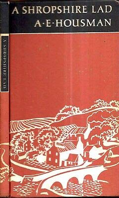 1940S PETER PAUPER EDITION SHROPSHIRE LAD BY A.E. HOUSMAN WITH DUST ...