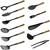 Amazon.com: STAUB Silicone with Wood Handle 11-pc Cooking Utensil Set ...