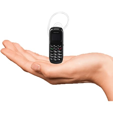 Amazon.com: Smallest Mobile Phone L8Star BM70 Tiny Mini Mobile Black ...