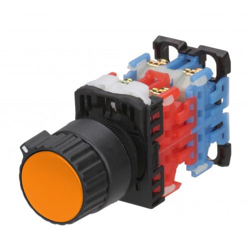 Amazon.co.jp: 富士電機 AR22S2R-22O 丸フレームリングセレクト形押しボタンスイッチ(2a2b) (橙) NN : 産業 ...