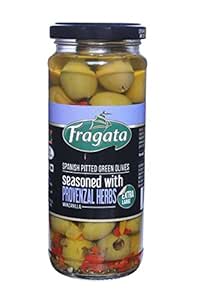 Fragata Spanish Pitted Olives with Provenzal Herbs, 330g : Amazon.in: Grocery & Gourmet Foods