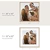 Amazon.com - puthiac 16x16 Picture Frames for Wall - Minimalist 16x16 Oak Wood Frames, 16"x16 ...