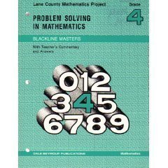 Problem Solving in Mathematics / Blackline Masters / Grade 4 (Lane ...