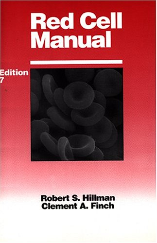 Red Cell Manual: 9780803601451: Medicine & Health Science Books ...