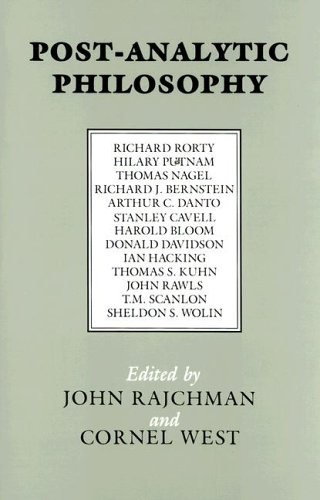 Post-Analytic Philosophy: RAJCHMAN, John & Cornel West-editor ...