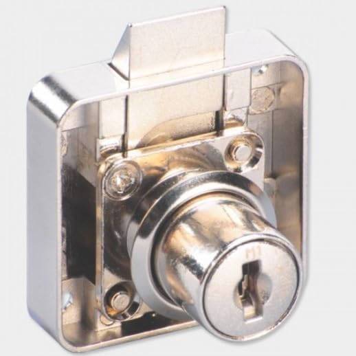 Auto Latch Lock - Square Premium Lock 22mm - Wardrobe lock, Drawer lock ...