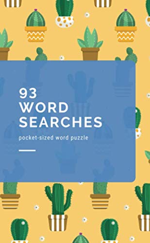 93 Word Searches | Pocket-sized Word Puzzle: Small Word Search ...