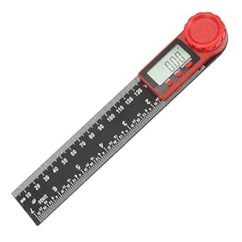 Amazon.co.jp: Electronic Goniometer, 360 Degree Stainless Steel Digital ...